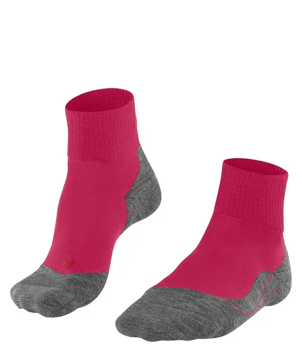 Falke Tk5 Wander Short Trekking Socks - Red