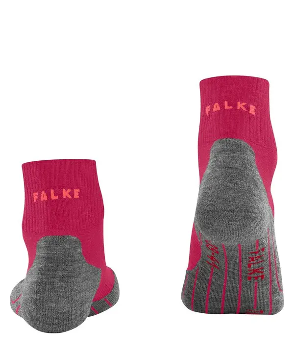 Falke Tk5 Wander Short Trekking Socks - Red