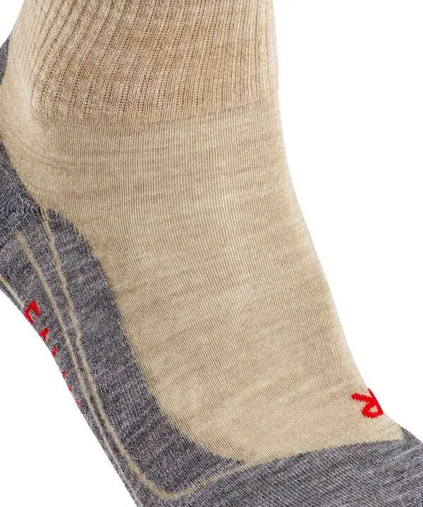 Falke Tk5 Wander Short Trekking Socks - Beige