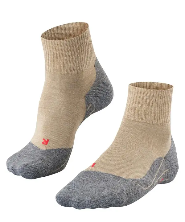 Falke Tk5 Wander Short Trekking Socks - Beige