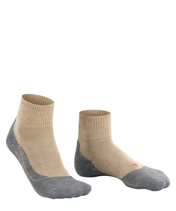 Falke Tk5 Wander Short Trekking Socks - Beige