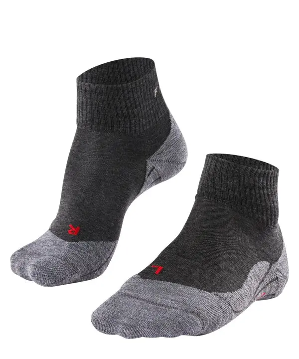 Falke Tk5 Wander Short Trekking Socks - Grey