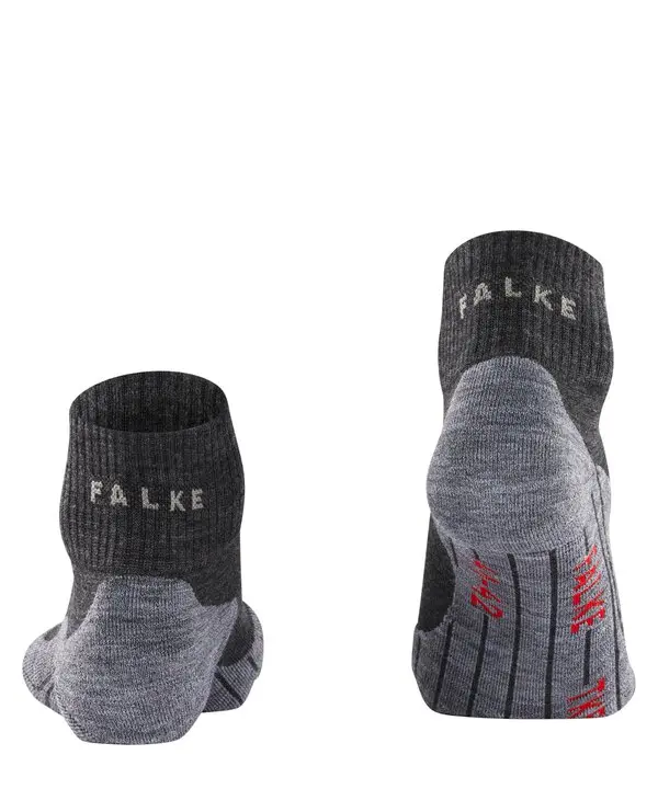 Falke Tk5 Wander Short Trekking Socks - Grey