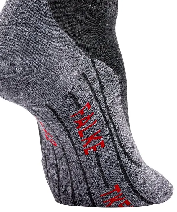 Falke Tk5 Wander Short Trekking Socks - Grey