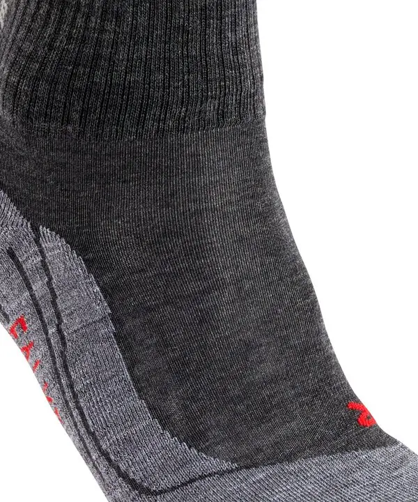 Falke Tk5 Wander Short Trekking Socks - Grey