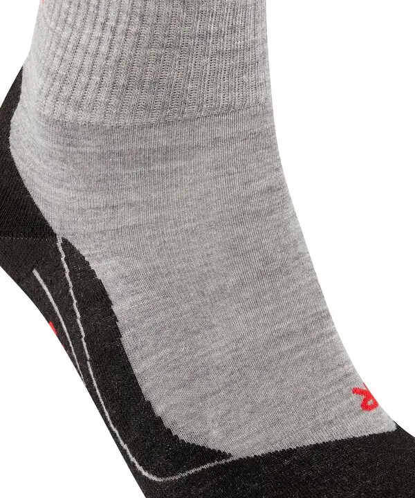 Falke Tk5 Wander Short Trekking Socks - Grey