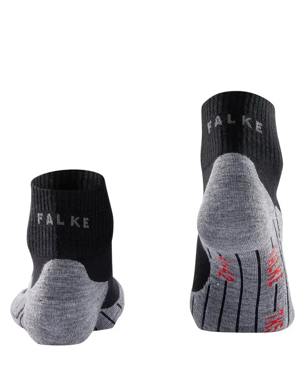 Falke Tk5 Wander Short Trekking Socks - Black