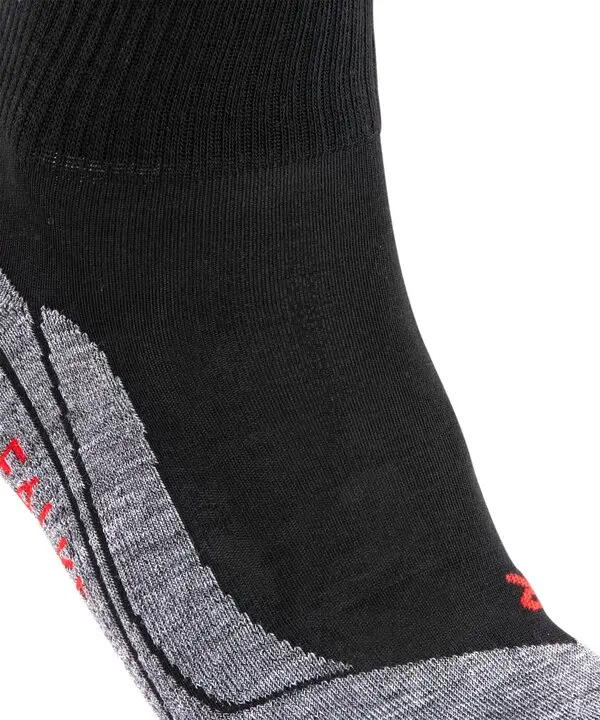 Falke Tk5 Wander Short Trekking Socks - Black
