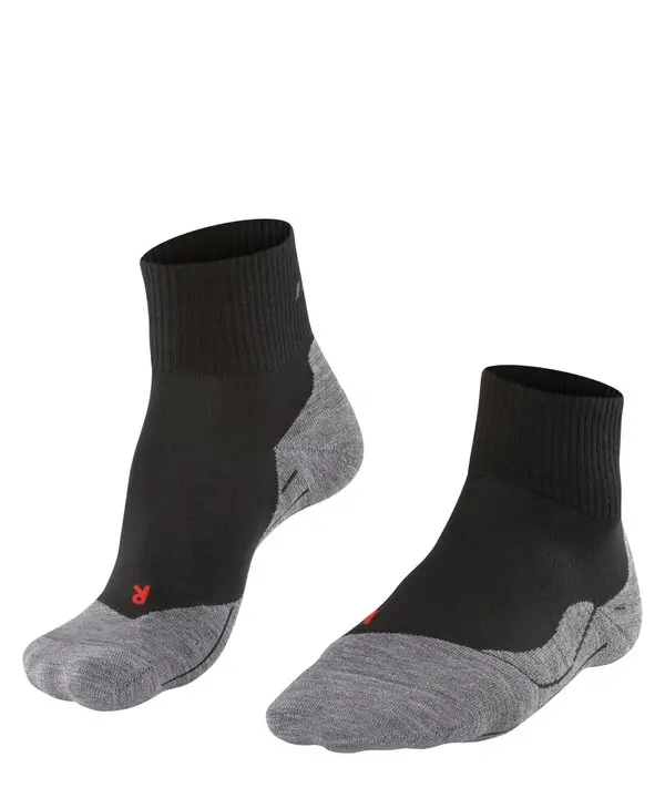 Falke Tk5 Wander Short Trekking Socks - Black