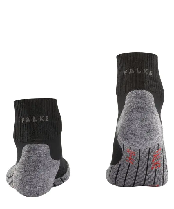 Falke Tk5 Wander Short Trekking Socks - Black