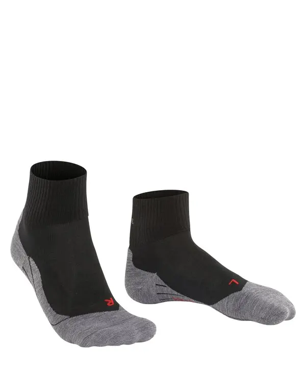 Falke Tk5 Wander Short Trekking Socks - Black