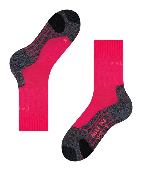 Falke Tk2 Explore Trekking Socks - Red