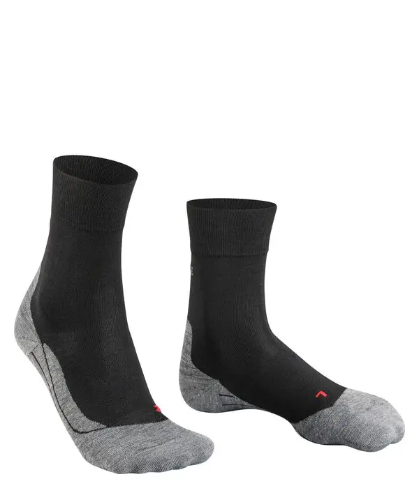 Falke Ru4 Endurance Wool Running Socks - Black