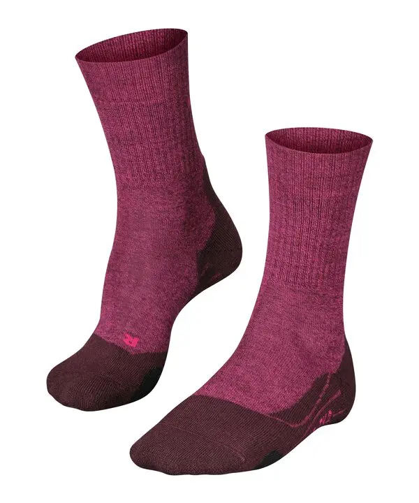 Falke Tk2 Explore Wool Trekking Socks - Red