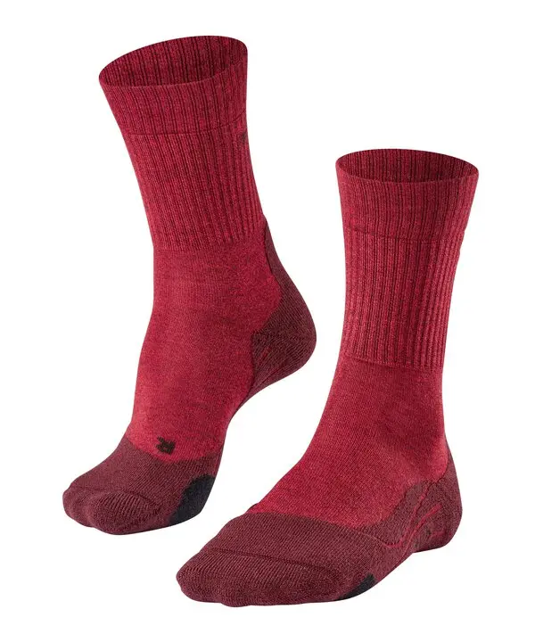Falke Tk2 Explore Wool Trekking Socks - Red