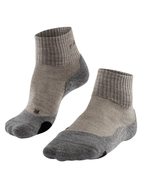Falke Tk2 Explore Wool Short Trekking Socks - Beige