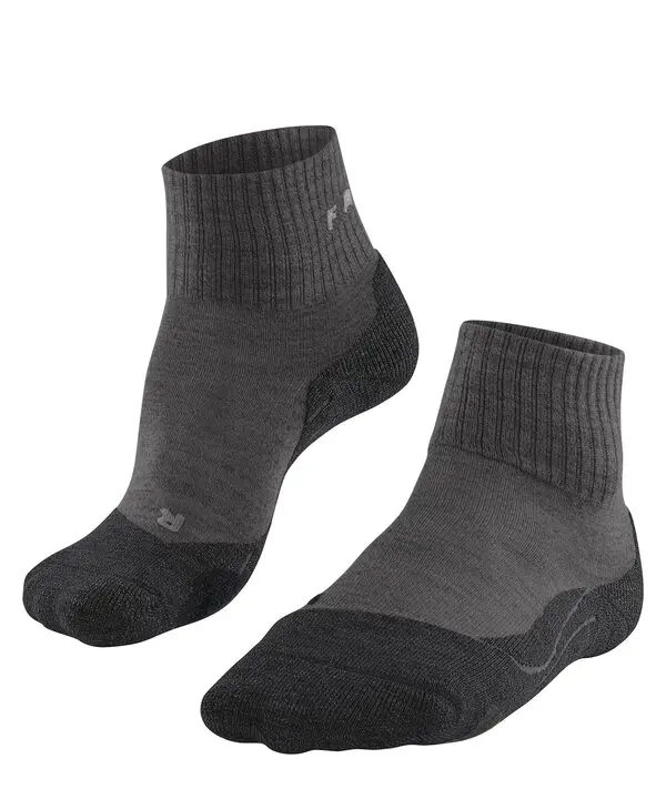 Falke Tk2 Explore Wool Short Trekking Socks - Grey