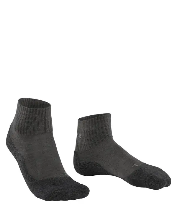Falke Tk2 Explore Wool Short Trekking Socks - Grey