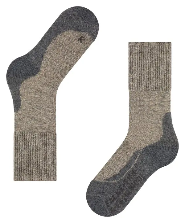 Falke Tk1 Adventure Wool Trekking Socks - Beige