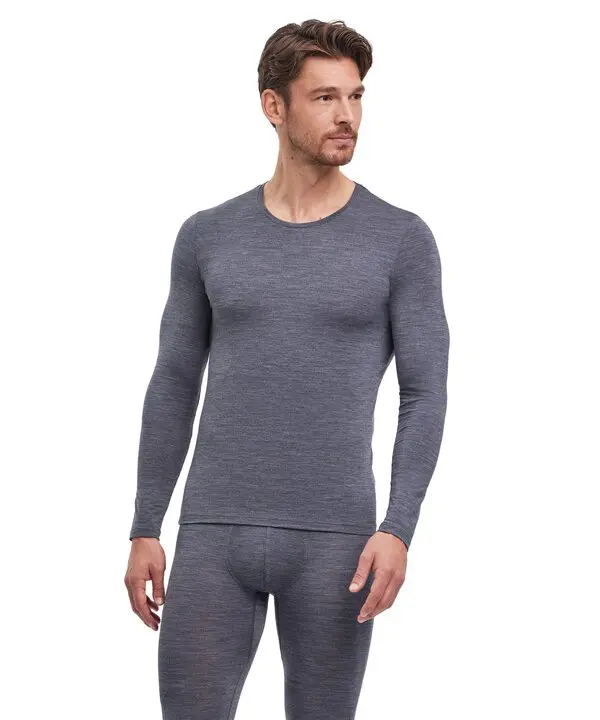 Falke Climawool Thermal Long Sleeve Shirt - Grey