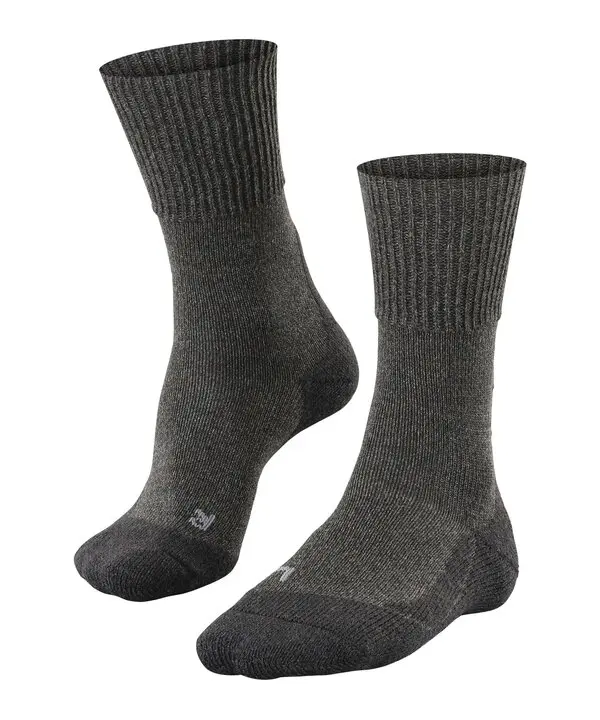 Falke Tk1 Adventure Wool Trekking Socks - Grey
