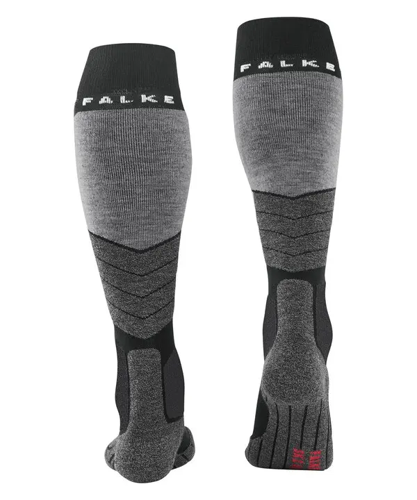 Falke Sk2 Intermediate Vegan Skiing Socks - Black
