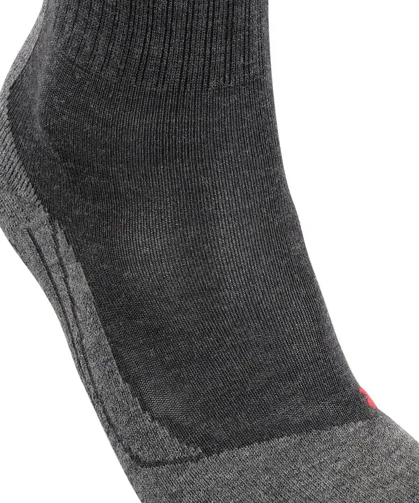 Falke Tk2 Wool Silk Trekking Crew Socks - Grey