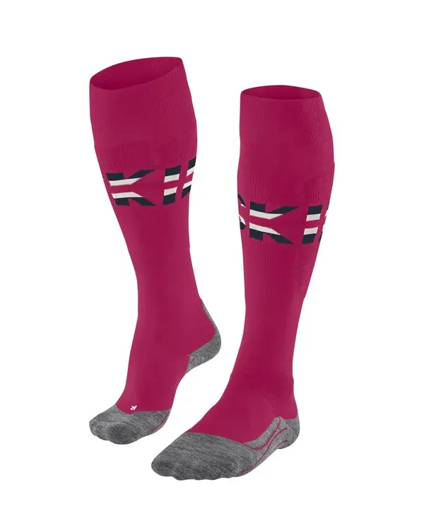 Falke Sk4 Advanced Skiing Socks - Red
