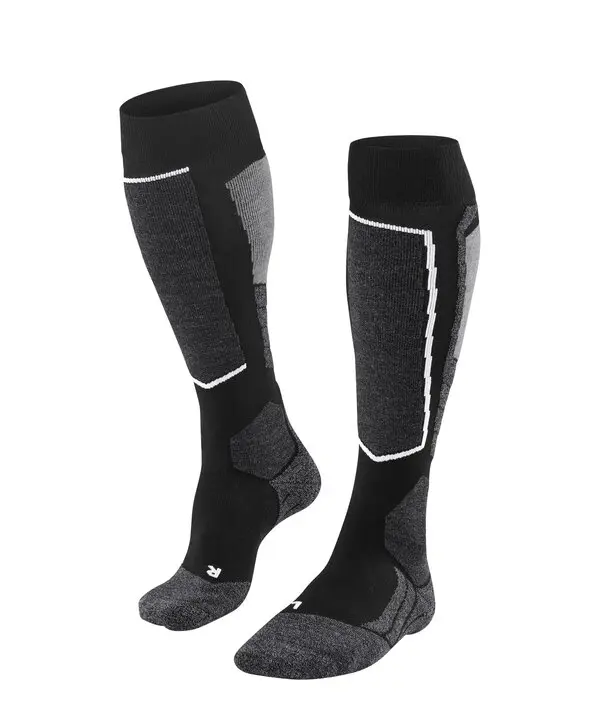Falke Sk2 Skiing Socks - Black