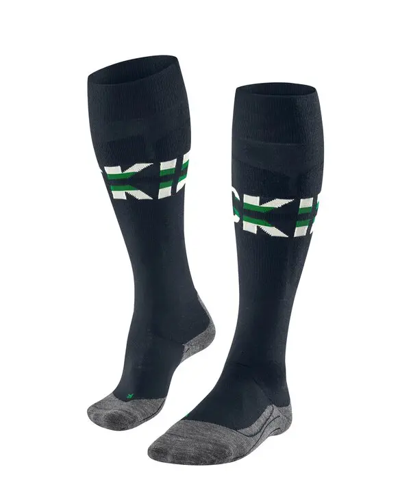 Falke Sk4 Advanced Skiing Socks - Blue