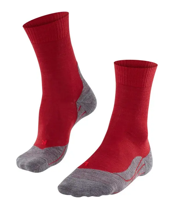 Falke Tk5 Wander Trekking Socks - Red