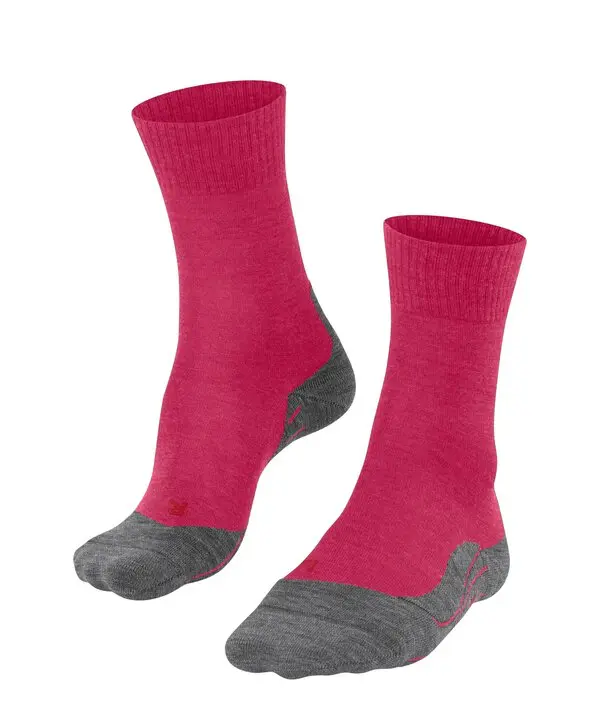 Falke Tk5 Wander Trekking Socks - Red