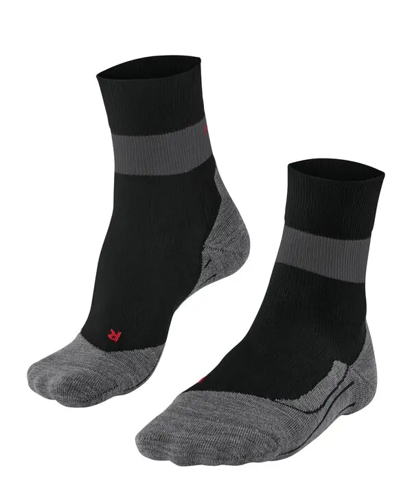 Falke Ru Compression Stabilizing Sports Socks - Black