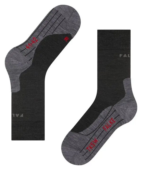 Falke Tk5 Wander Trekking Socks - Grey