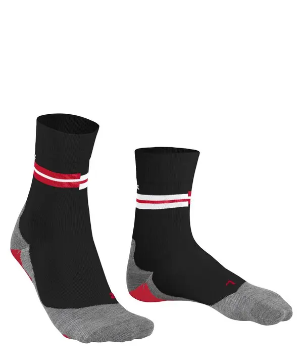 Falke Ru5 Lightweight Running Socks - Black