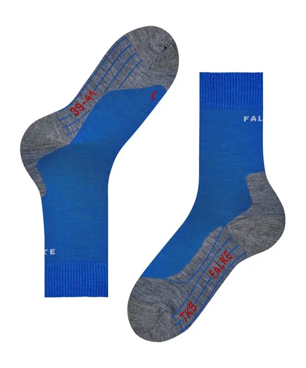 Falke Tk5 Wander Trekking Socks - Blue