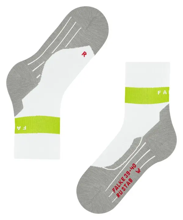 Falke Ru Compression Stabilizing Sports Socks - White