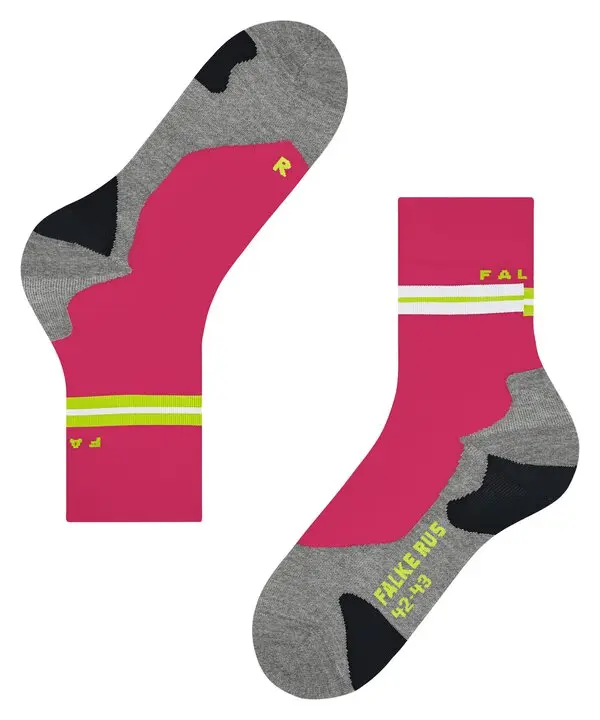 Falke Ru5 Lightweight Calf-length Running Socks - Red