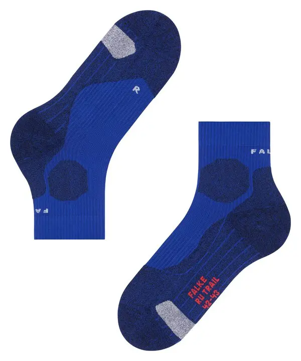 Falke Ru Trail Grip Running Socks - Blue