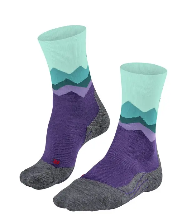 Falke Tk2 Explore Trekking Crew Socks - Purple