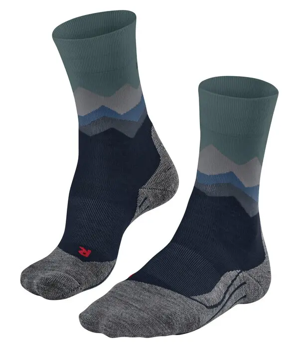 Falke Tk2 Explore Trekking Crew Socks - Blue