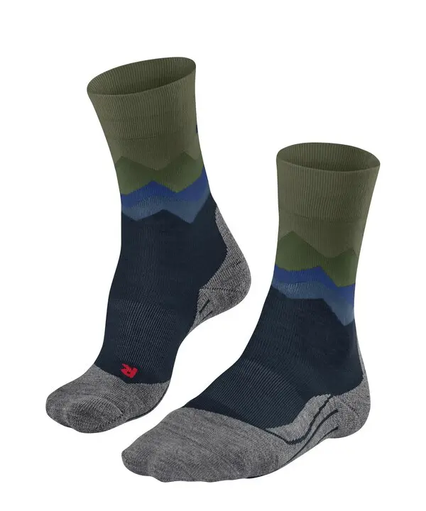 Falke Tk2 Explore Trekking Socks With Merino Wool Blend - Blue