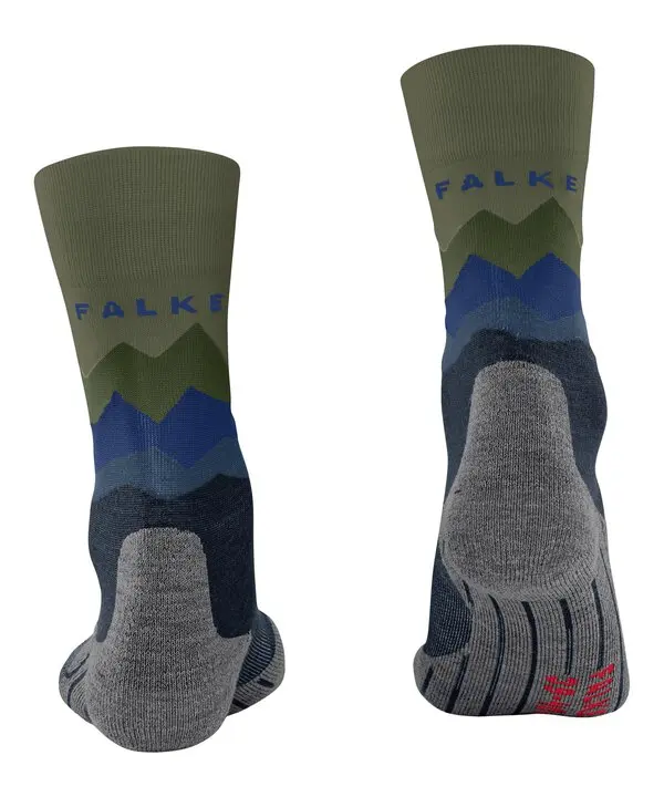 Falke Tk2 Explore Trekking Socks With Merino Wool Blend - Blue