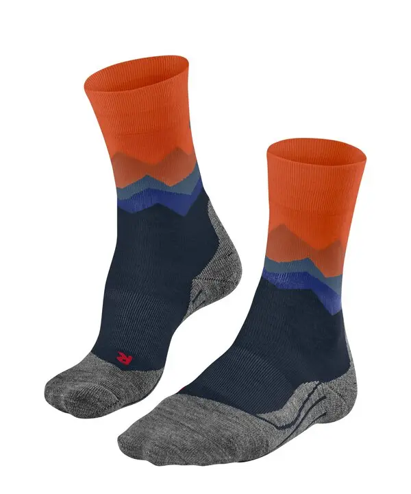 Falke Tk2 Explore Trekking Socks With Merino Wool Blend - Blue