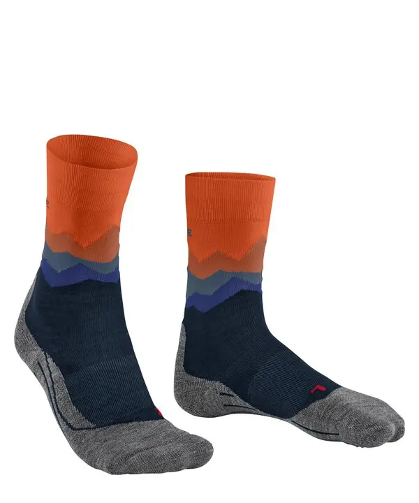 Falke Tk2 Explore Trekking Socks With Merino Wool Blend - Blue