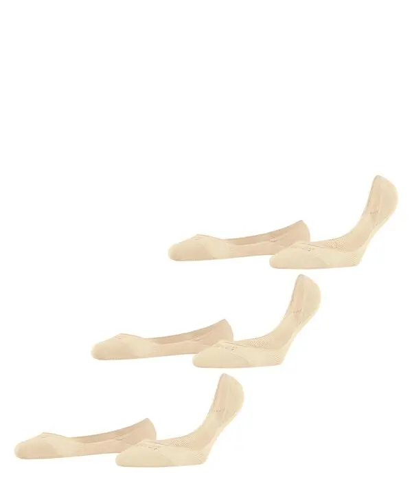 Falke Invisible Socks 3 Pack - Beige