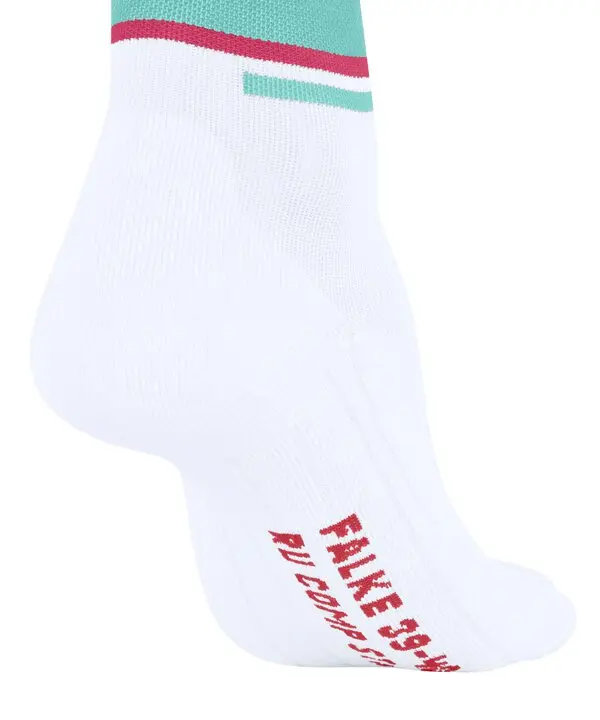 Falke Ru Compression Stabilizing Ankle Sports Socks - White