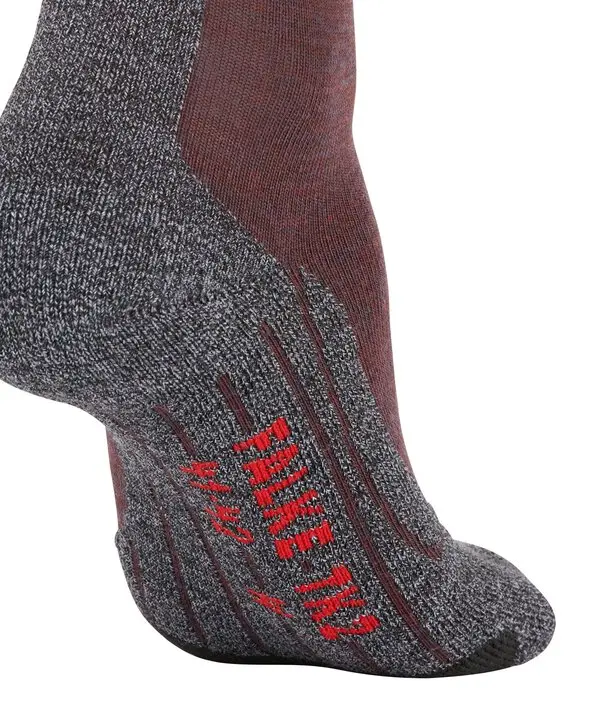 Falke Tk2 Explore Melange Trekking Socks - Red