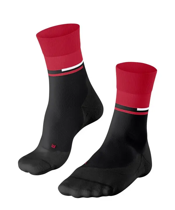 Falke Ru Compression Stabilizing Sports Socks - Black