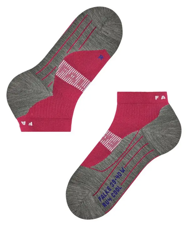 Falke Ru4 Endurance Cool Short Running Socks - Red